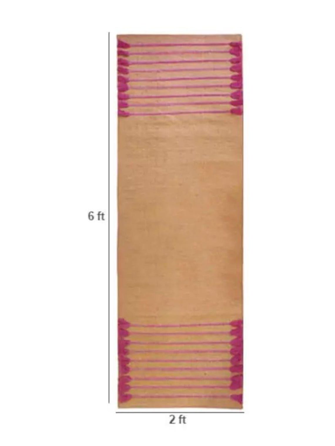 Organic Cotton Handwoven Yoga Mat: Natural Herbs, Anti-slip - Etsy