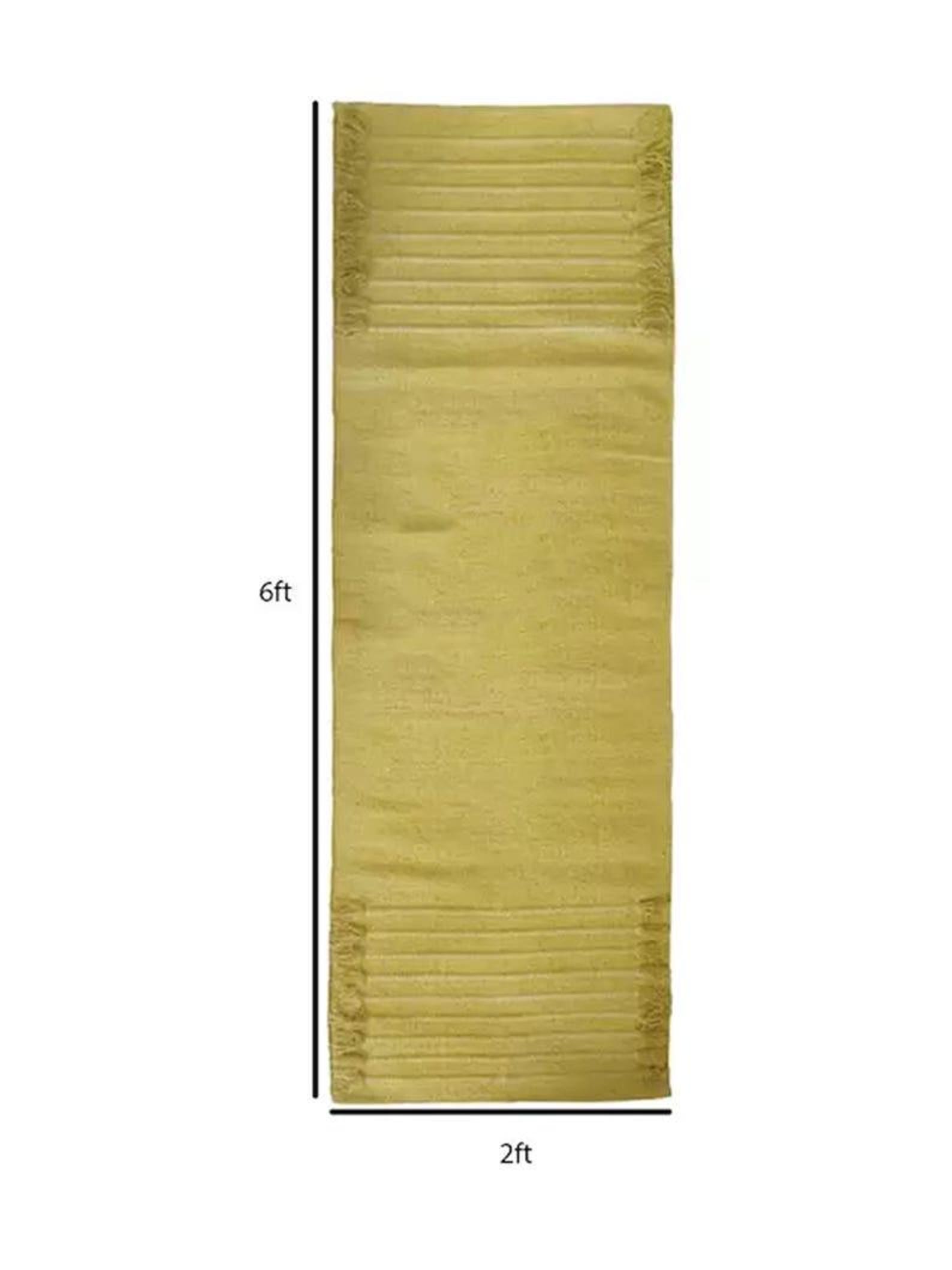 Organic Cotton Handwoven Yoga Mat: Natural Herbs, Anti-slip - Etsy