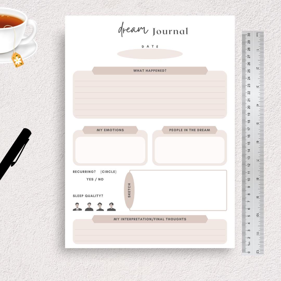Self Care Journal Printable, Gratitude & Affirmation Planner, Daily ...