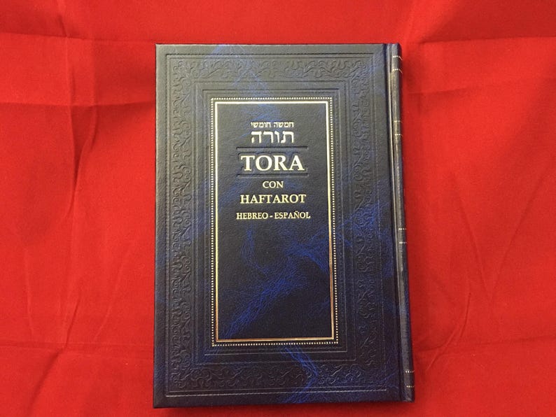 Hebrew Spanish TORAH Pentateuch&haftarot Book Bible Syanagoue - Etsy