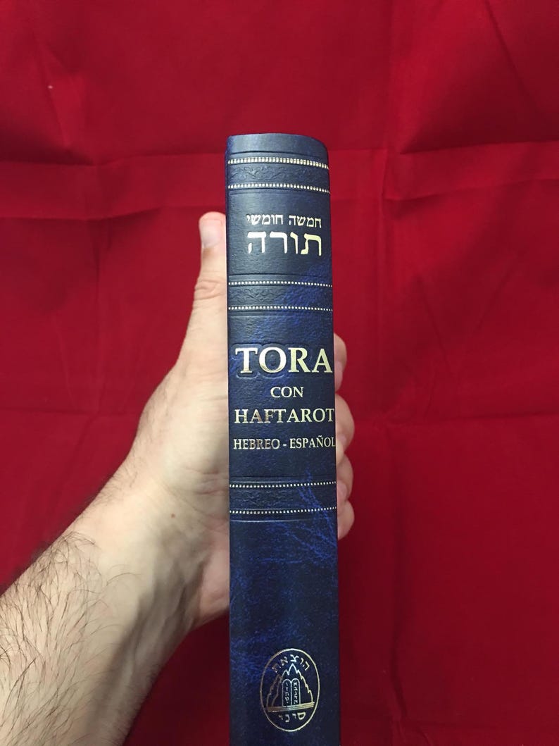Hebrew Spanish TORAH Pentateuch&haftarot Book Bible Syanagoue - Etsy
