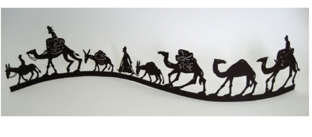 David Gerstein Art Big Caravan Metal Modern Sculpture - Etsy