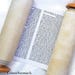 Big Sefer Torah Scroll Book Bible Hebrew&velvet Cover Israel 18.5"\47cm ...