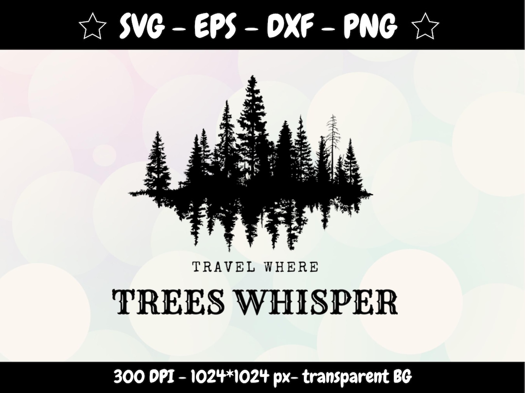 Forest, Forest Wall Art, Mountain Art, Pine Trees, Mountain Scene Svg ...