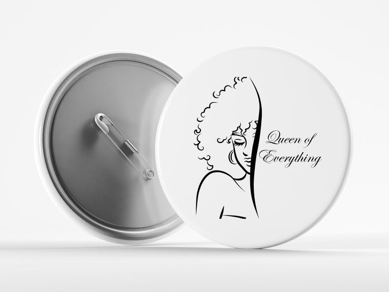 Black Queen Face SVG for Cricut & Silhouette, Commercial Use, Digital ...