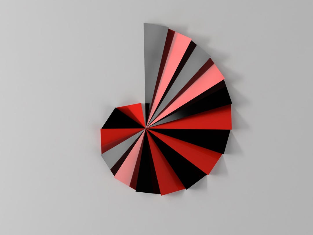 Pythagorean Snail, Pythagorean, Snail, 3D Printed Snail, Snail Decor ...