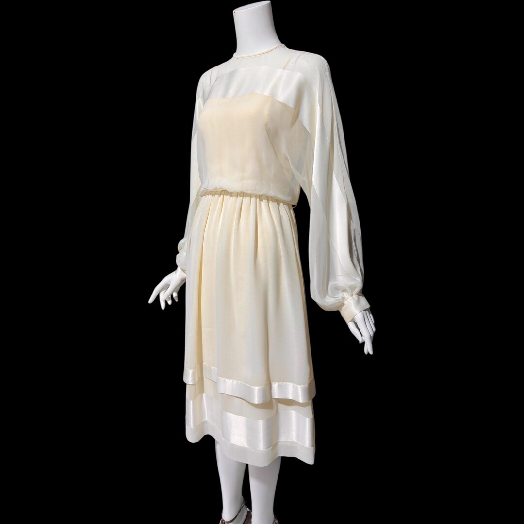 Vintage 1970s Cocktail Party Dress, the Gilbert's for TALLY, SAKOWITZ ...