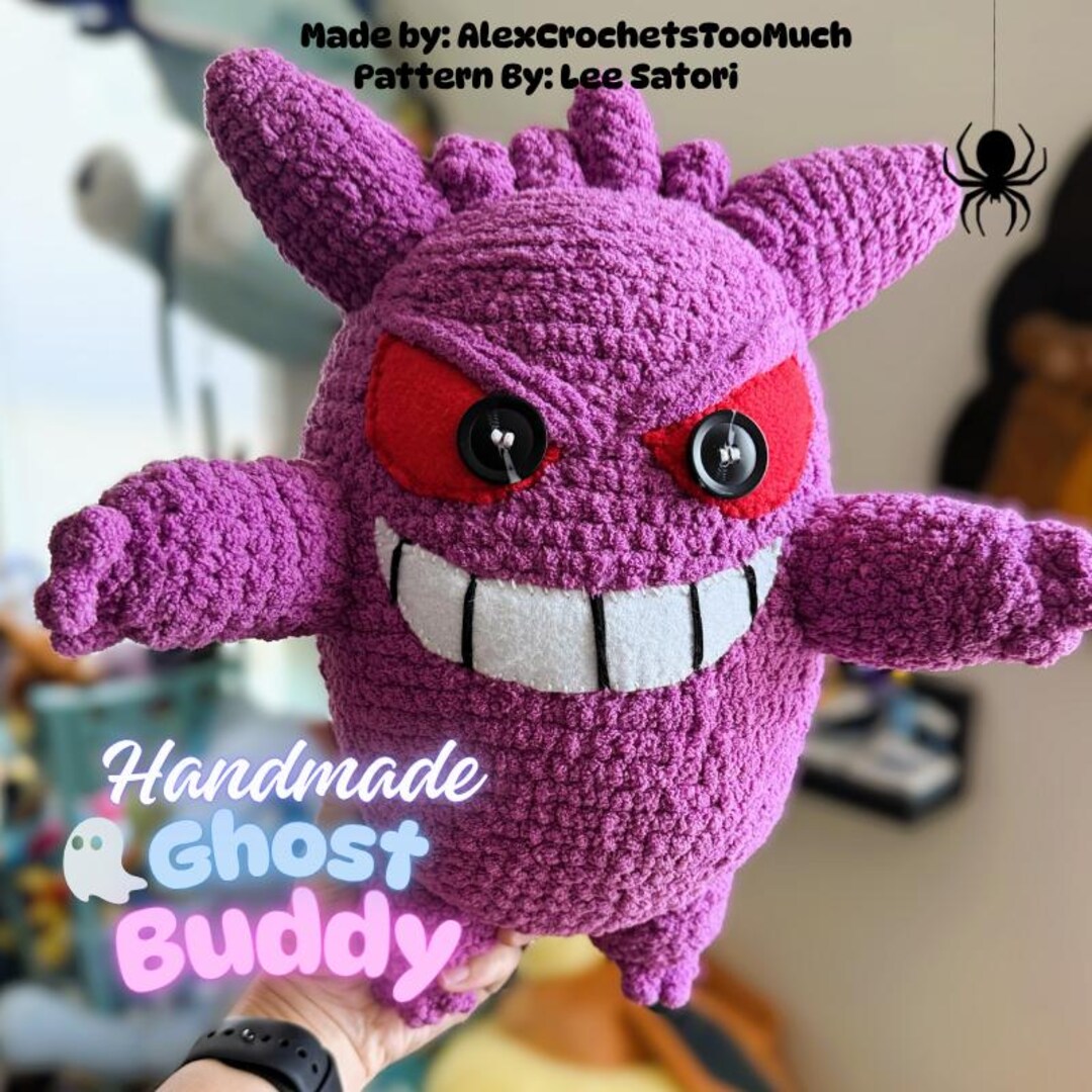 Crochet Ghost Buddy Plush - Etsy