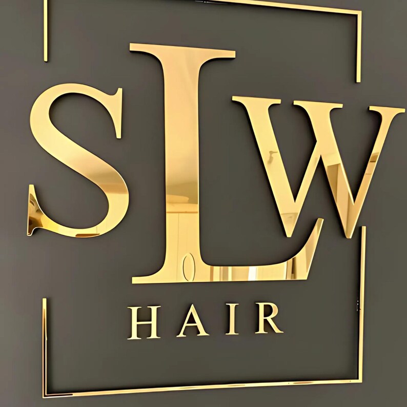 Custom Laser Cut, Business Letter, Sign With 3D Design, Eye Doctor ...