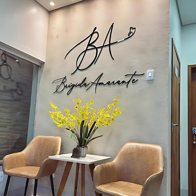 Custom Laser Cut, Business Letter, Sign With 3D Design, Eye Doctor ...