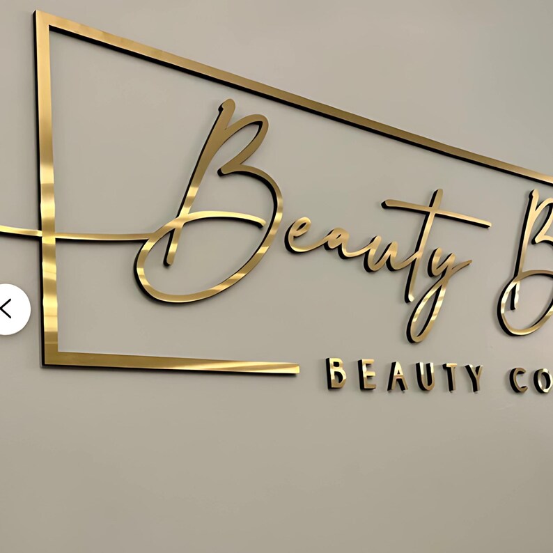 Custom Laser Cut, Business Letter, Sign With 3D Design, Eye Doctor ...