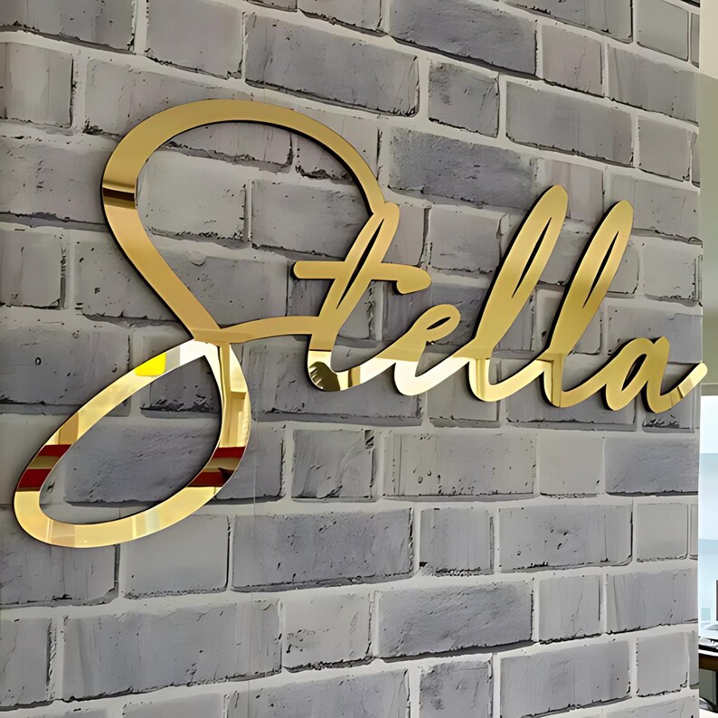 Custom Laser Cut, Business Letter, Sign With 3D Design, Eye Doctor ...