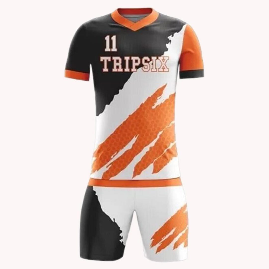12 Custom-made Sublimated Soccer Uniforms Set—jersey & Shorts—all Sizes ...