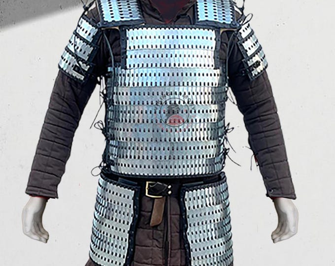 Lamellar Armor With Tasset Plates Full Set 20 Gauge Steel Viking Scale ...