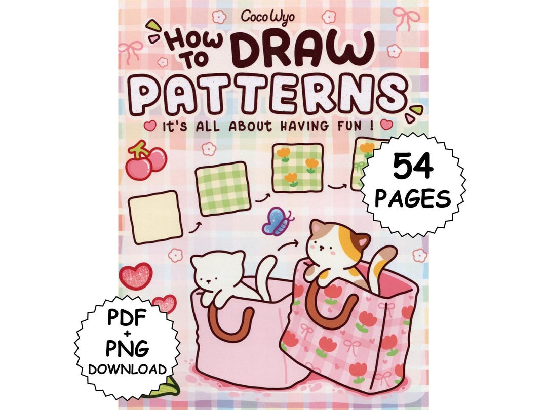 Cocowyo Coloring Pages, How to Draw Patterns Coco Wyo Coloring Book ...