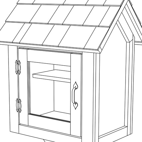 Lending Library Plans Printed Version | Etsy