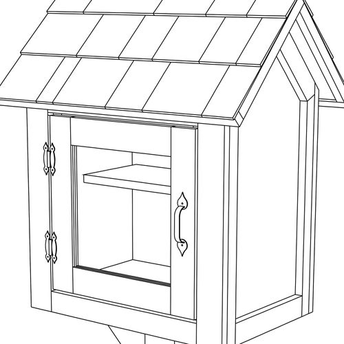 Lending Library Plans Printed Version - Etsy