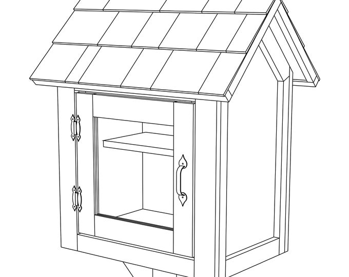 Lending Library Plans PDF Version - Etsy