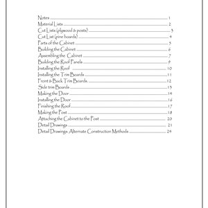 Lending Library Plans - PDF Version - Etsy