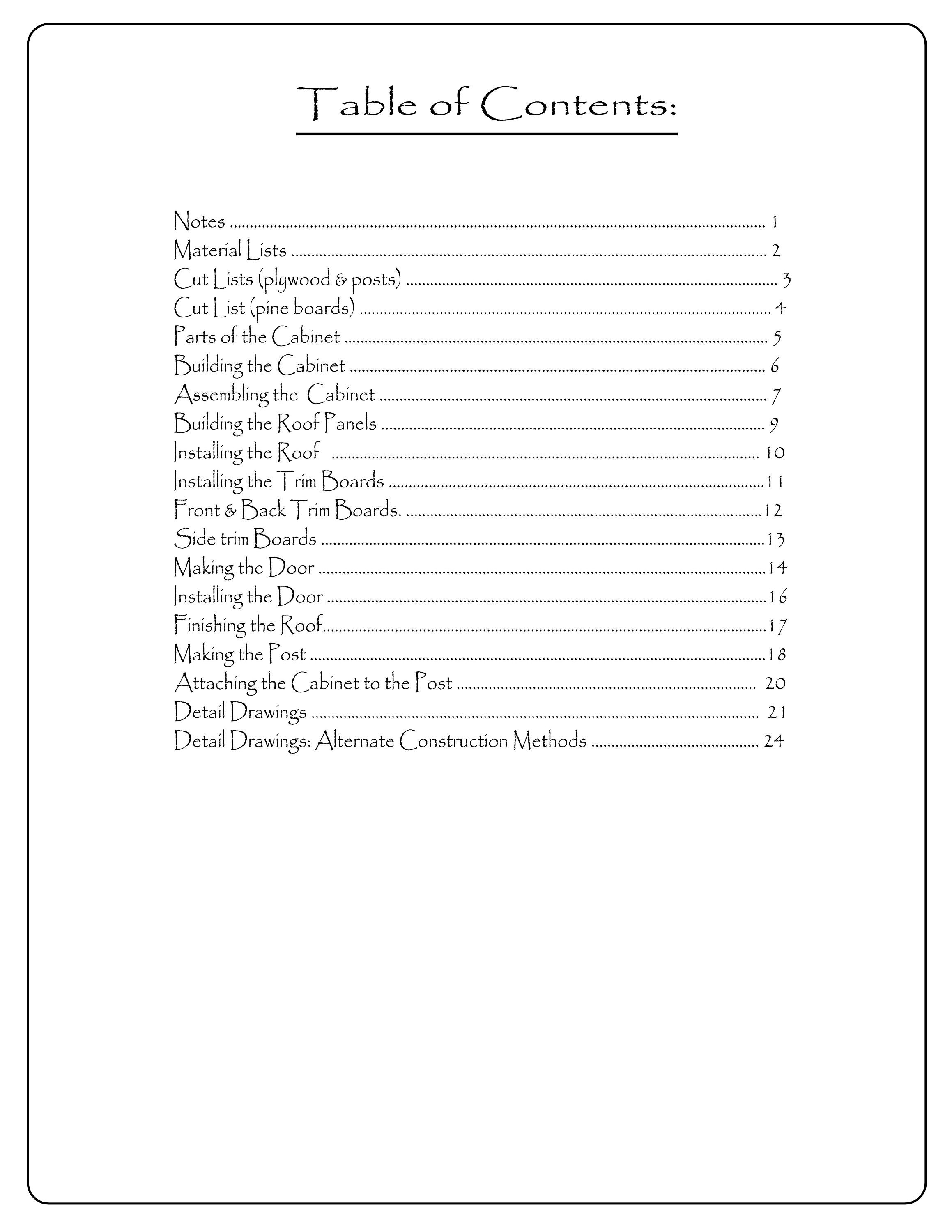 Lending Library Plans PDF Version | Etsy
