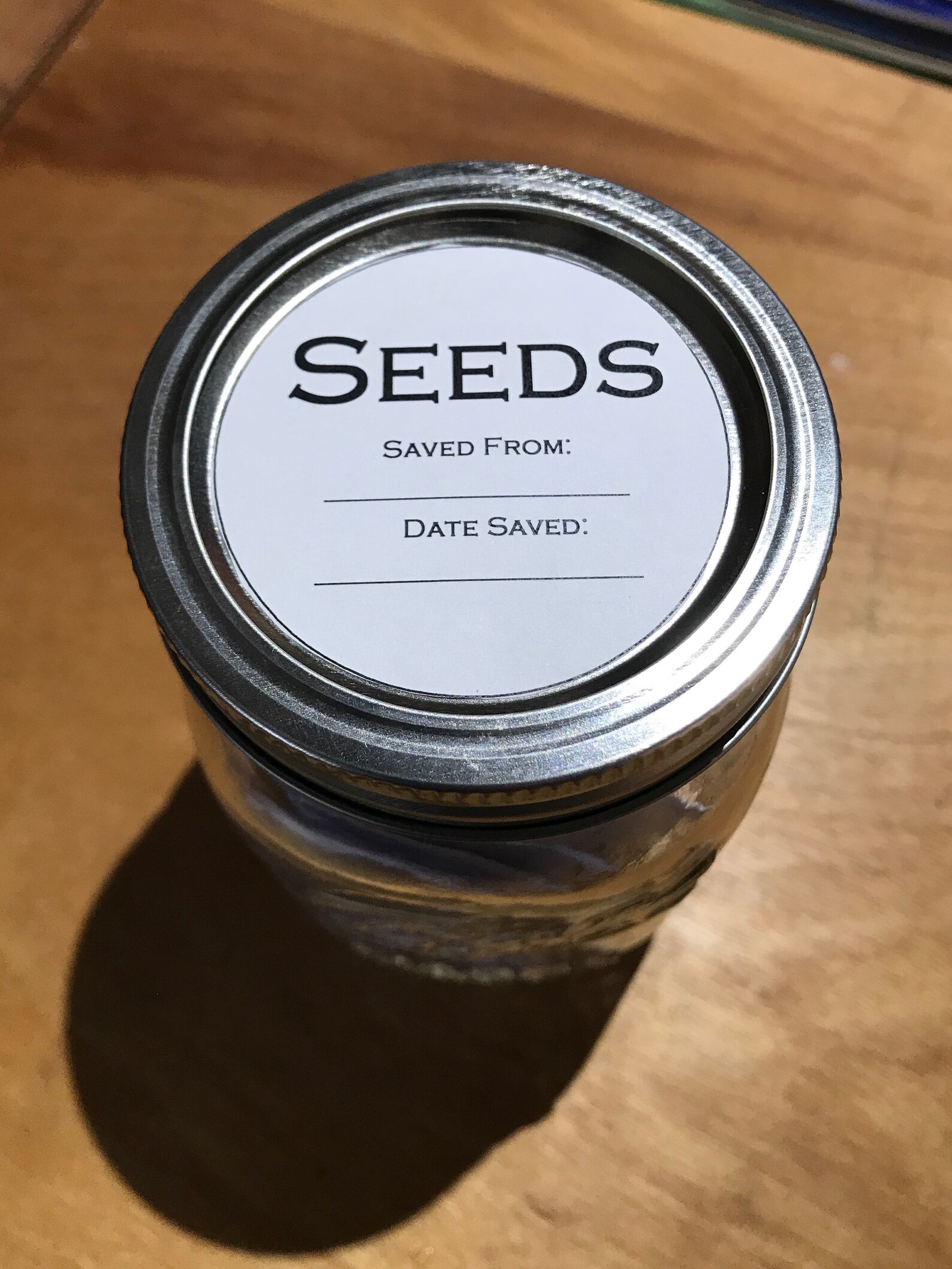 Seed Saving Envelopes Printable PDF | Etsy