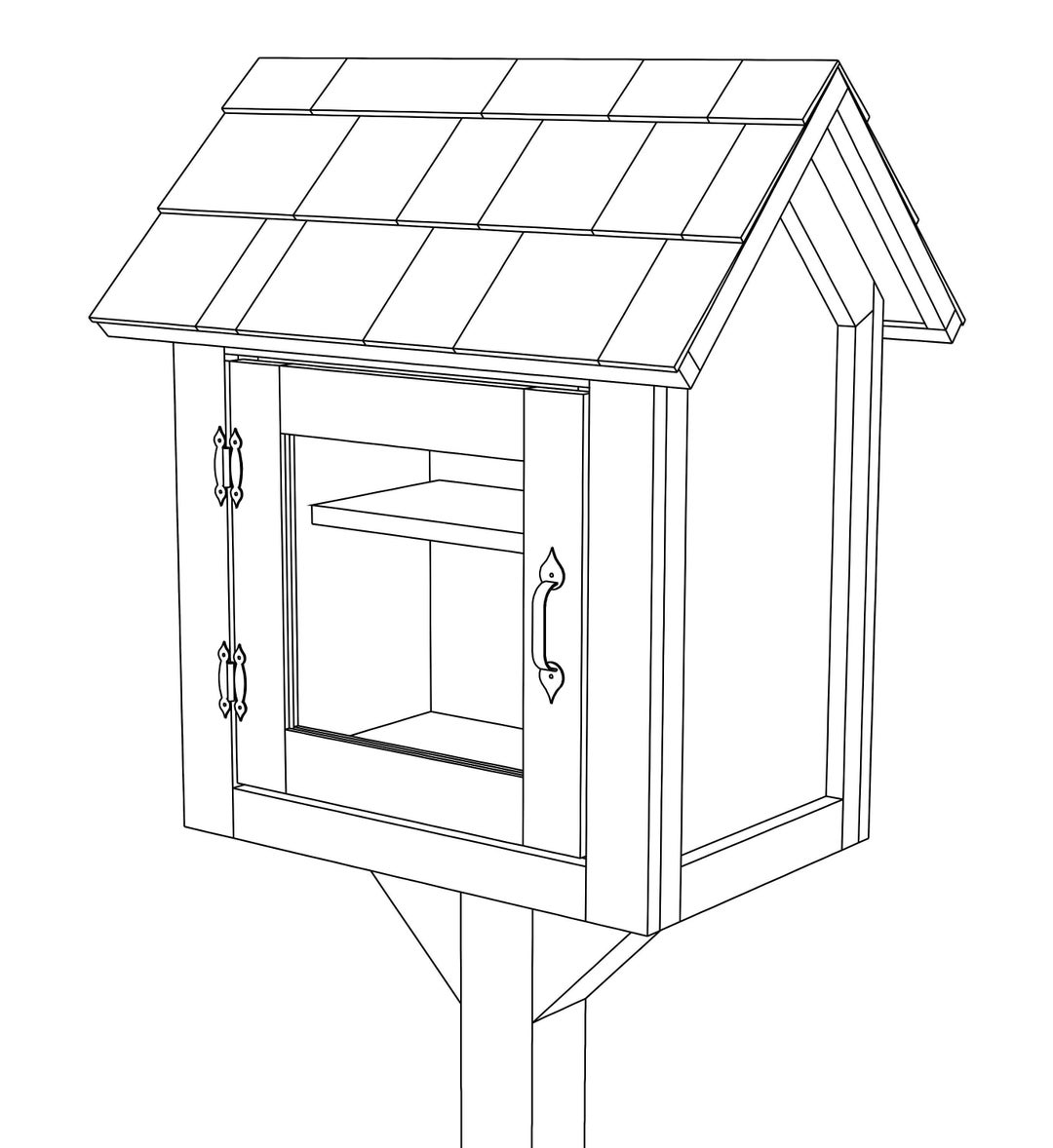 Lending Library Plans - PDF Version - Etsy