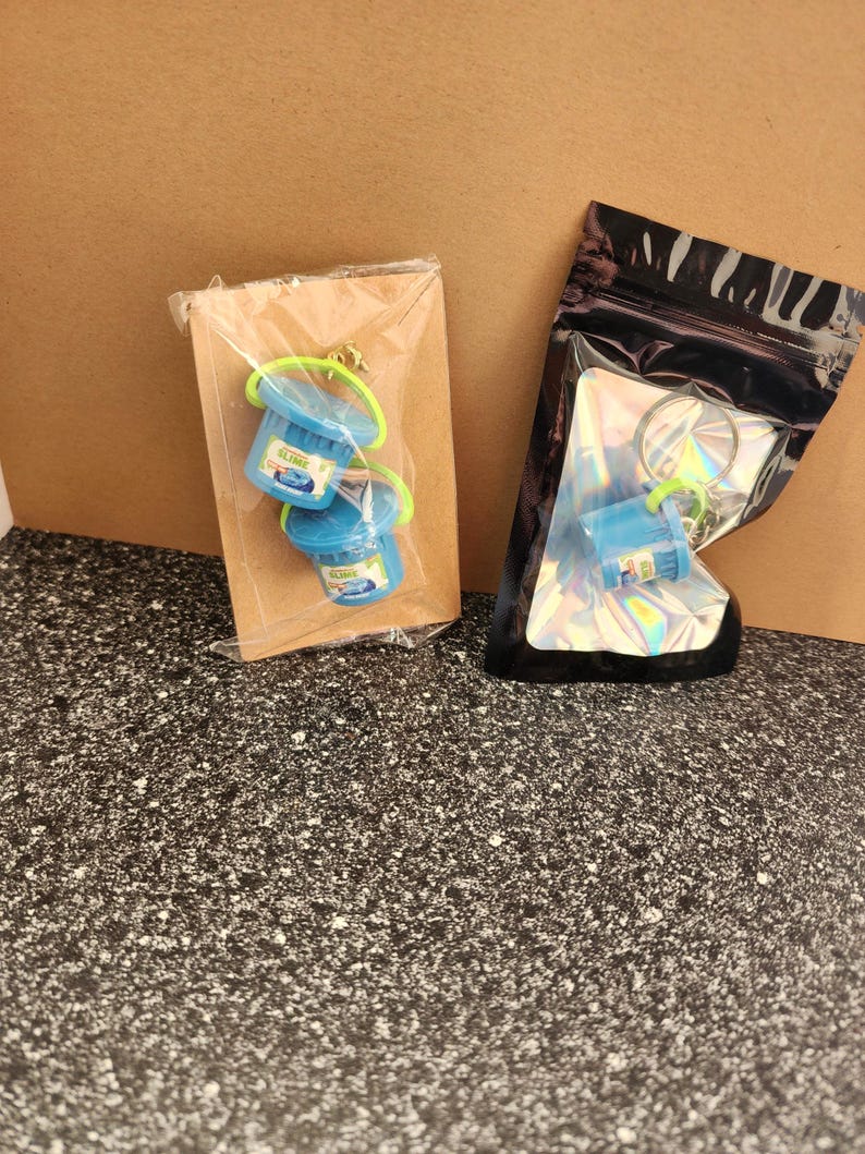 Mini Brands Nickelodeon Slime Bucket Earrings Matching Keychain - Etsy