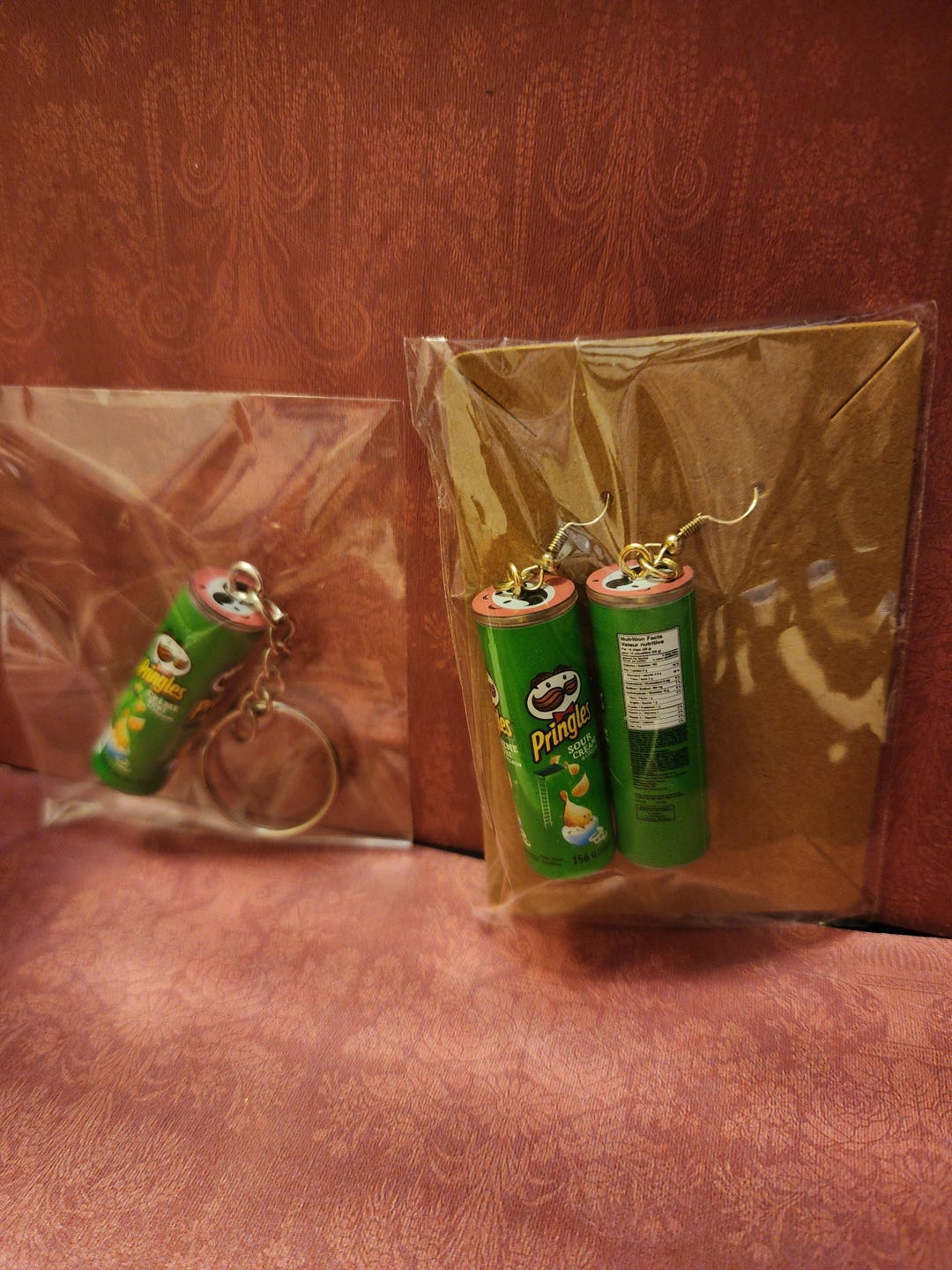 Mini Brands Pringles Original Pringles Sour Cream Onion Earring ...