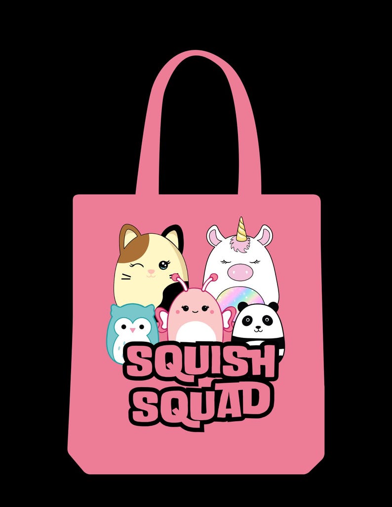 Squishmallow "squish Squad" Digital Png - Etsy