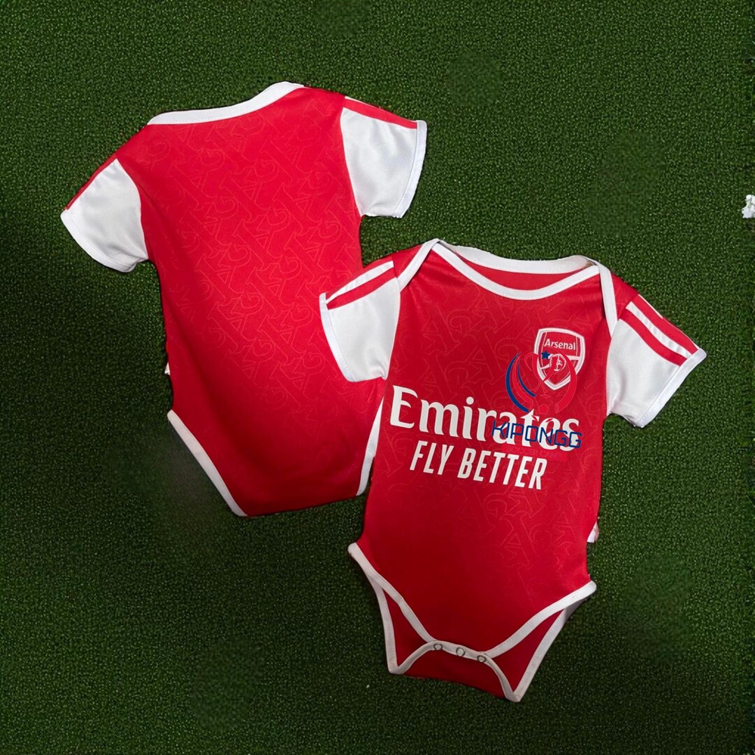 Arsenal Soccer Baby Bodysuit - Etsy