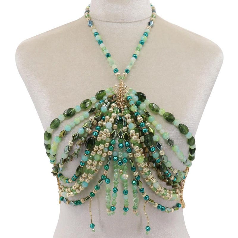Beaded Bra - Etsy
