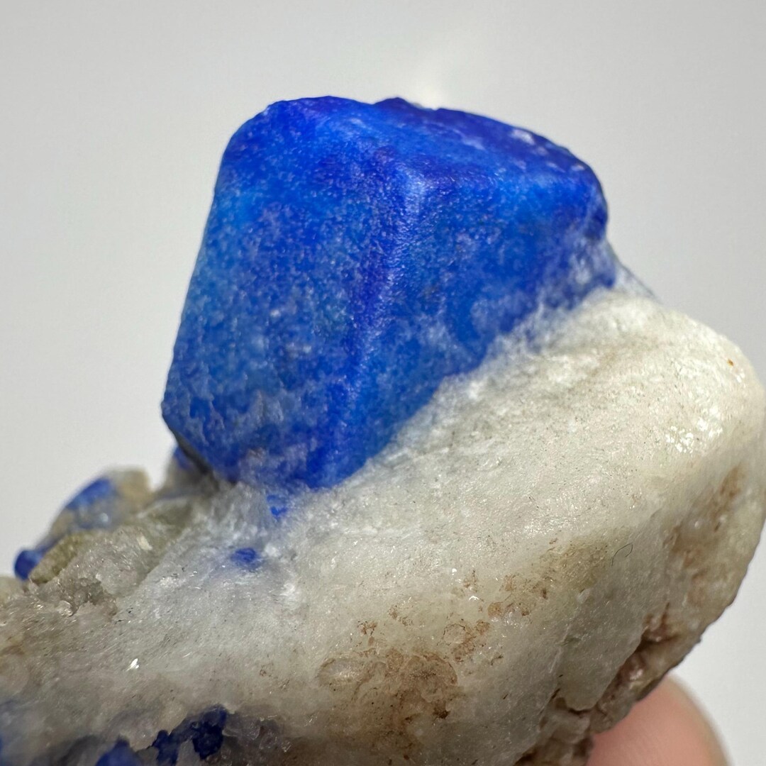 86 Gram Natural Lapis Lazuli Royal Blue Lazurite Crystal Specimen on ...