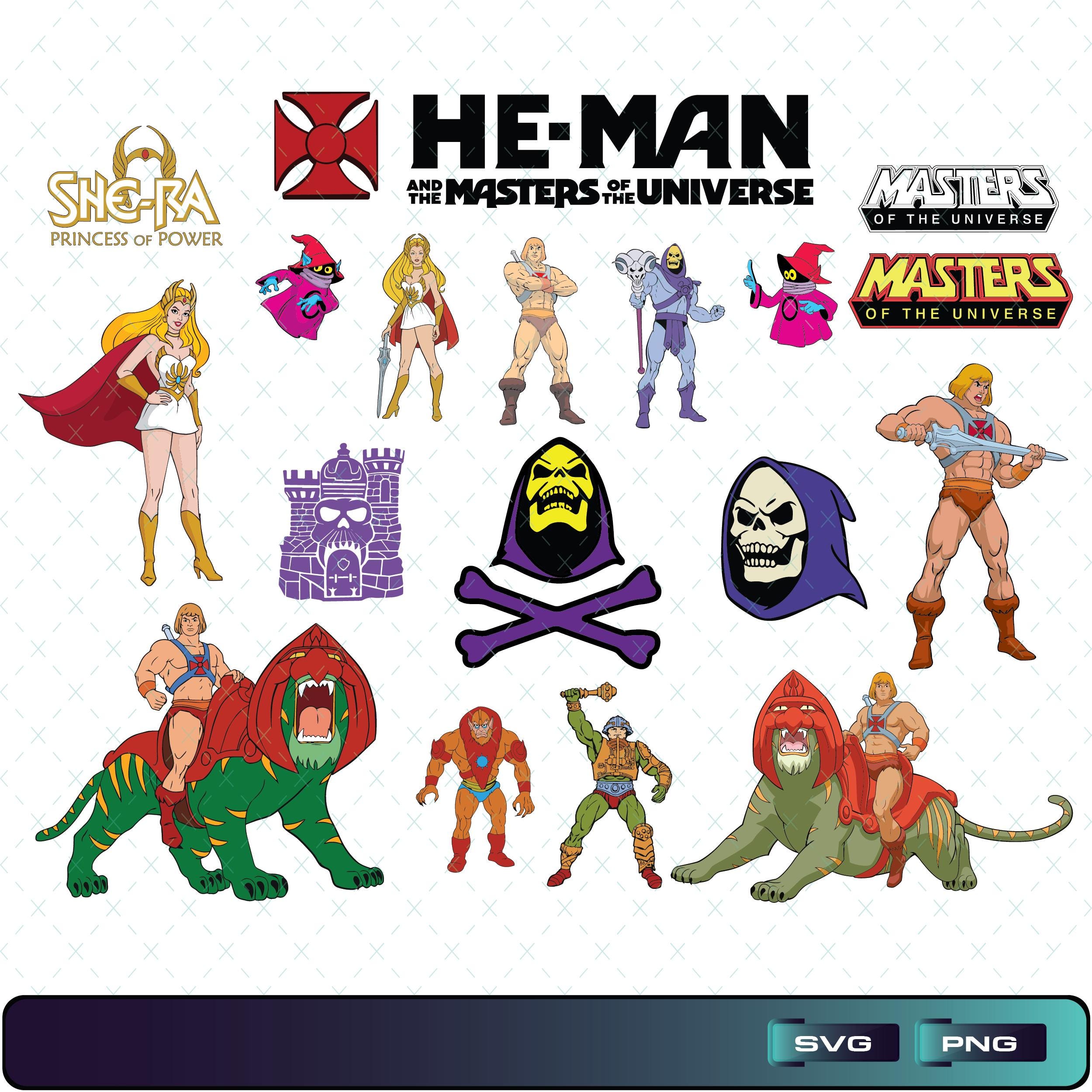 HEMAN SVG and PNG Files - Etsy