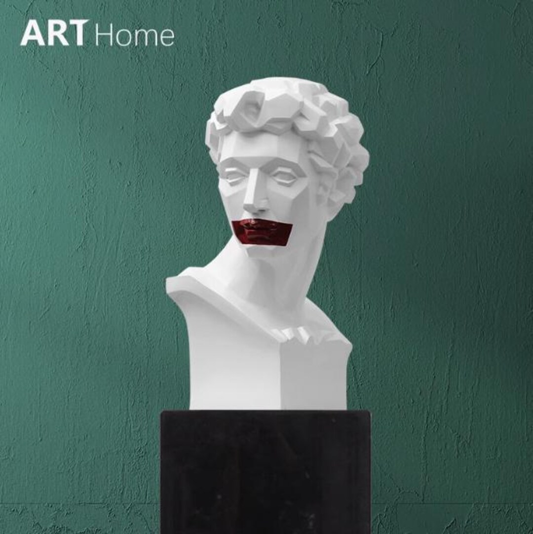David Modern Art Sculpture - Etsy