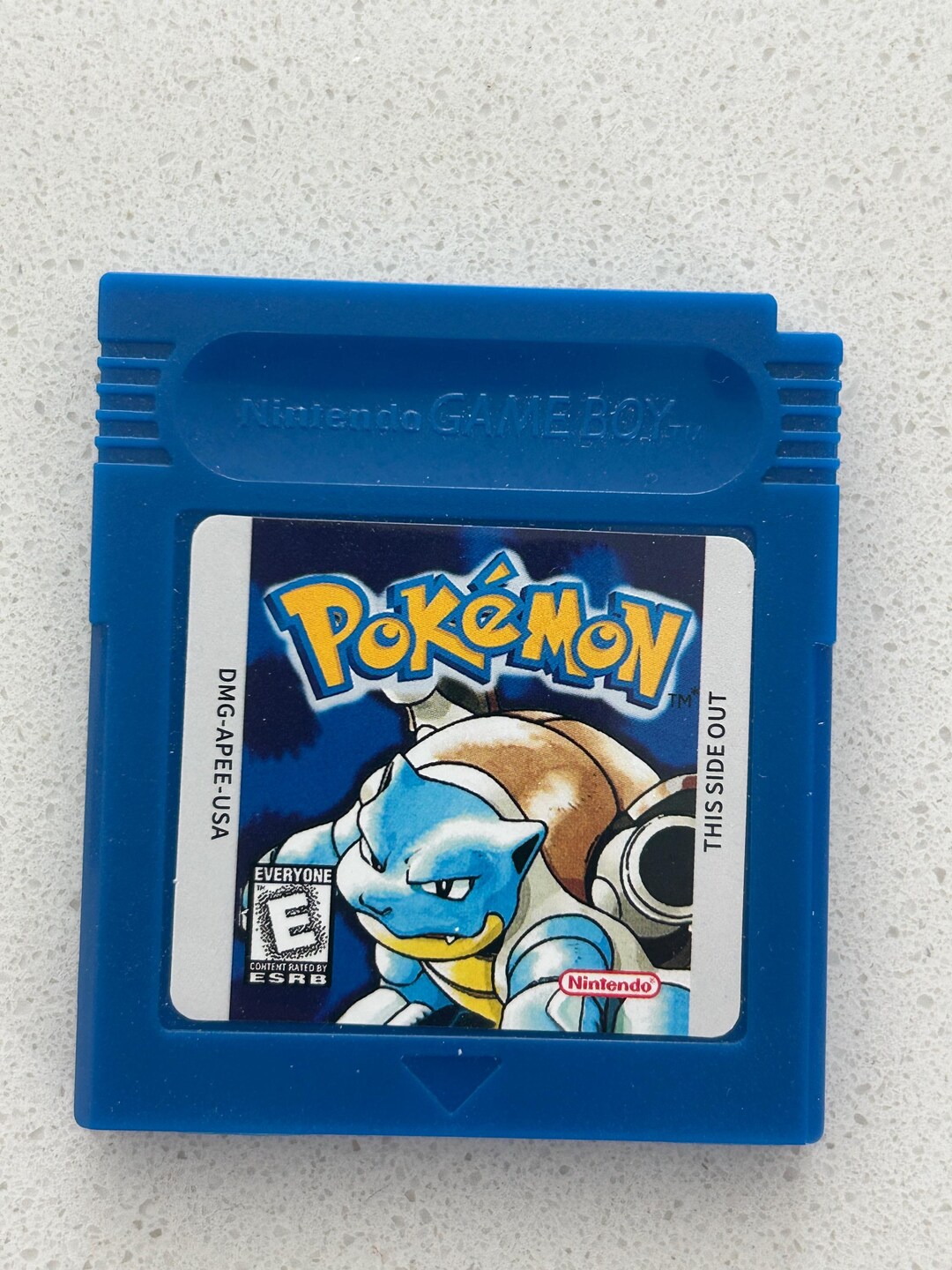 Pokemon Blue (nintendo Game Boy Color GBC) Game Cart - Etsy