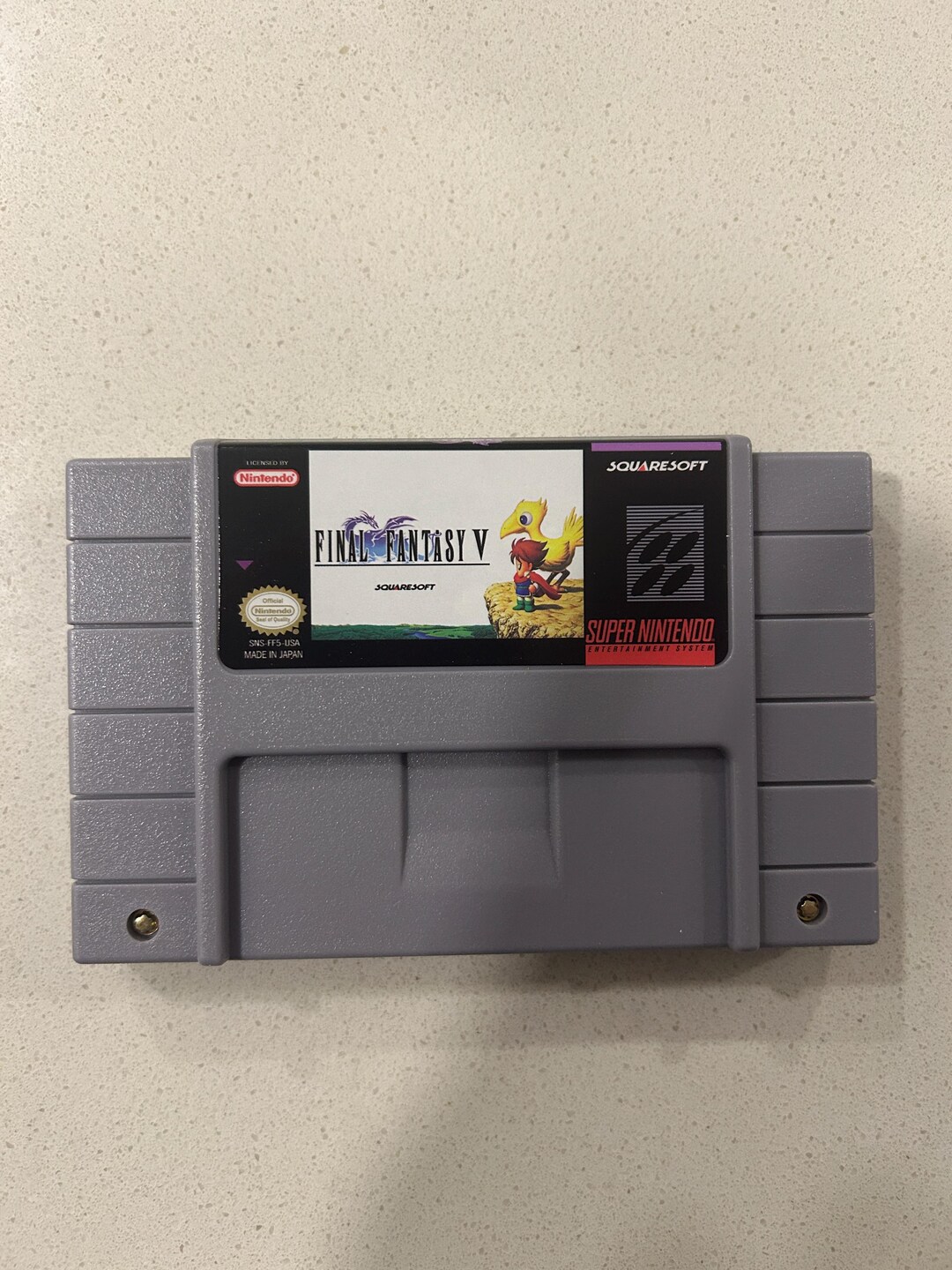 Final Fantasy V 5 FF5 (super Nintendo SNES) Game Cart - Etsy