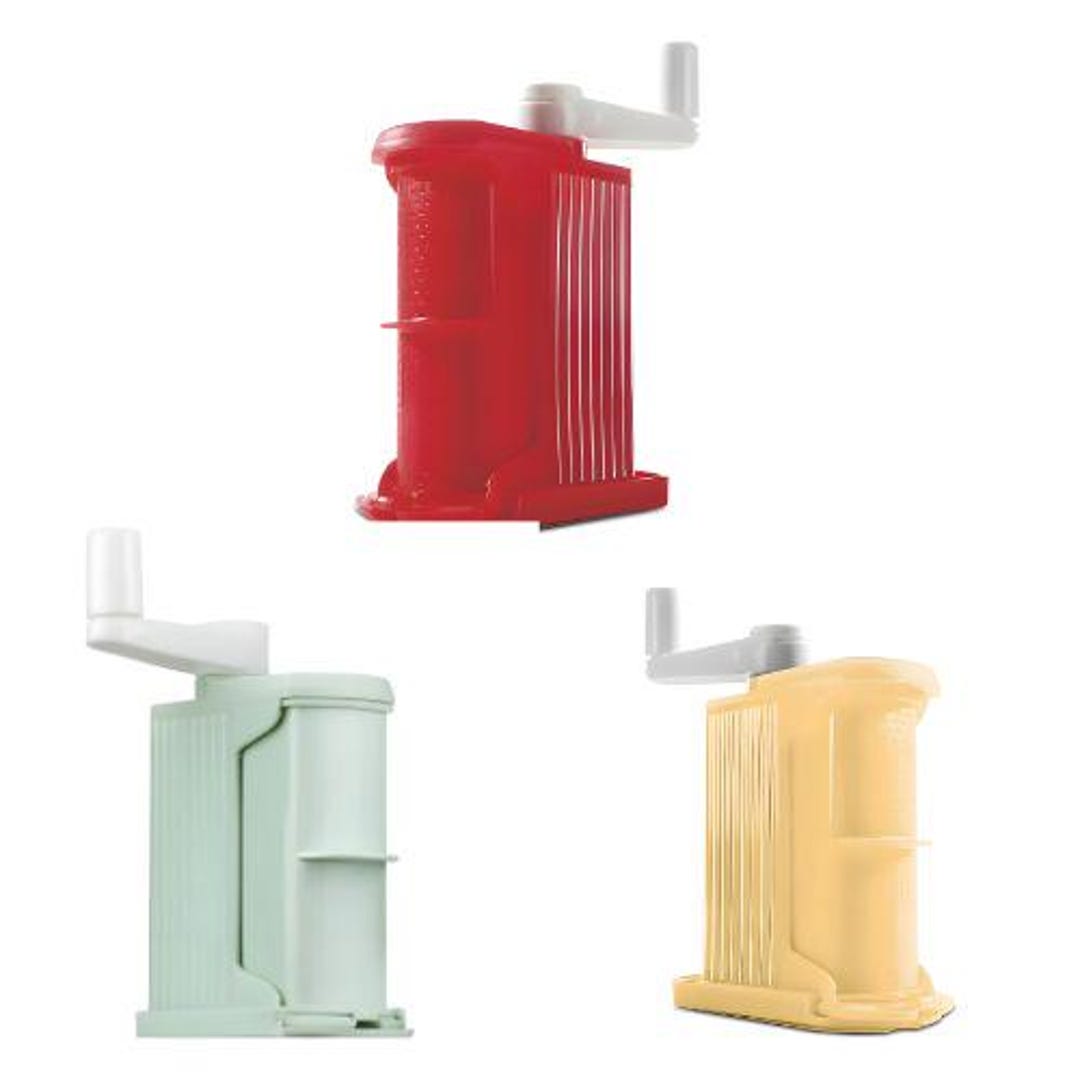 Vibrant Cheese Grater Set (red, Yellow, Mint Green), Italian Handheld ...