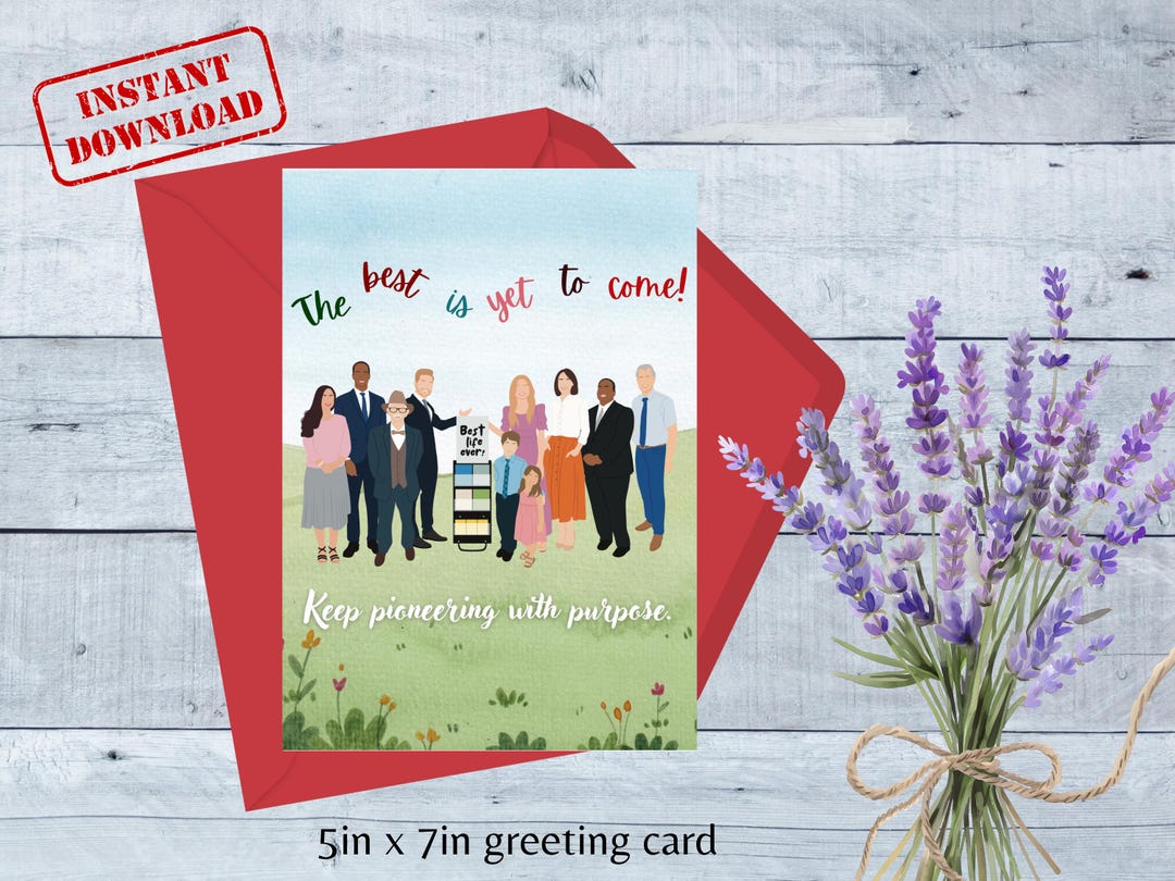JW Pioneer Encouragement Card - the Future is yet to Come (digital ...