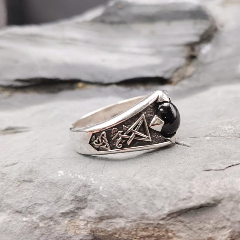 Satanic Rings for Men - Etsy
