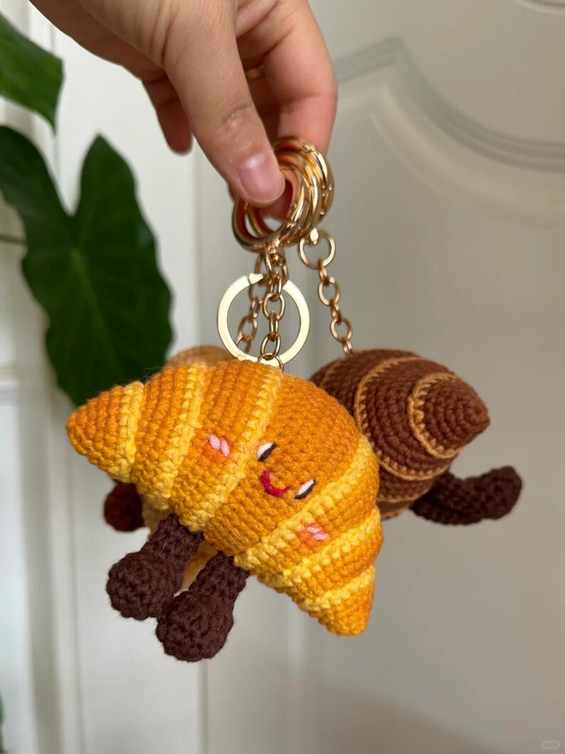 Crochet Croissant Amigurumi PDF Pattern, How to Make Jellycats Bread ...