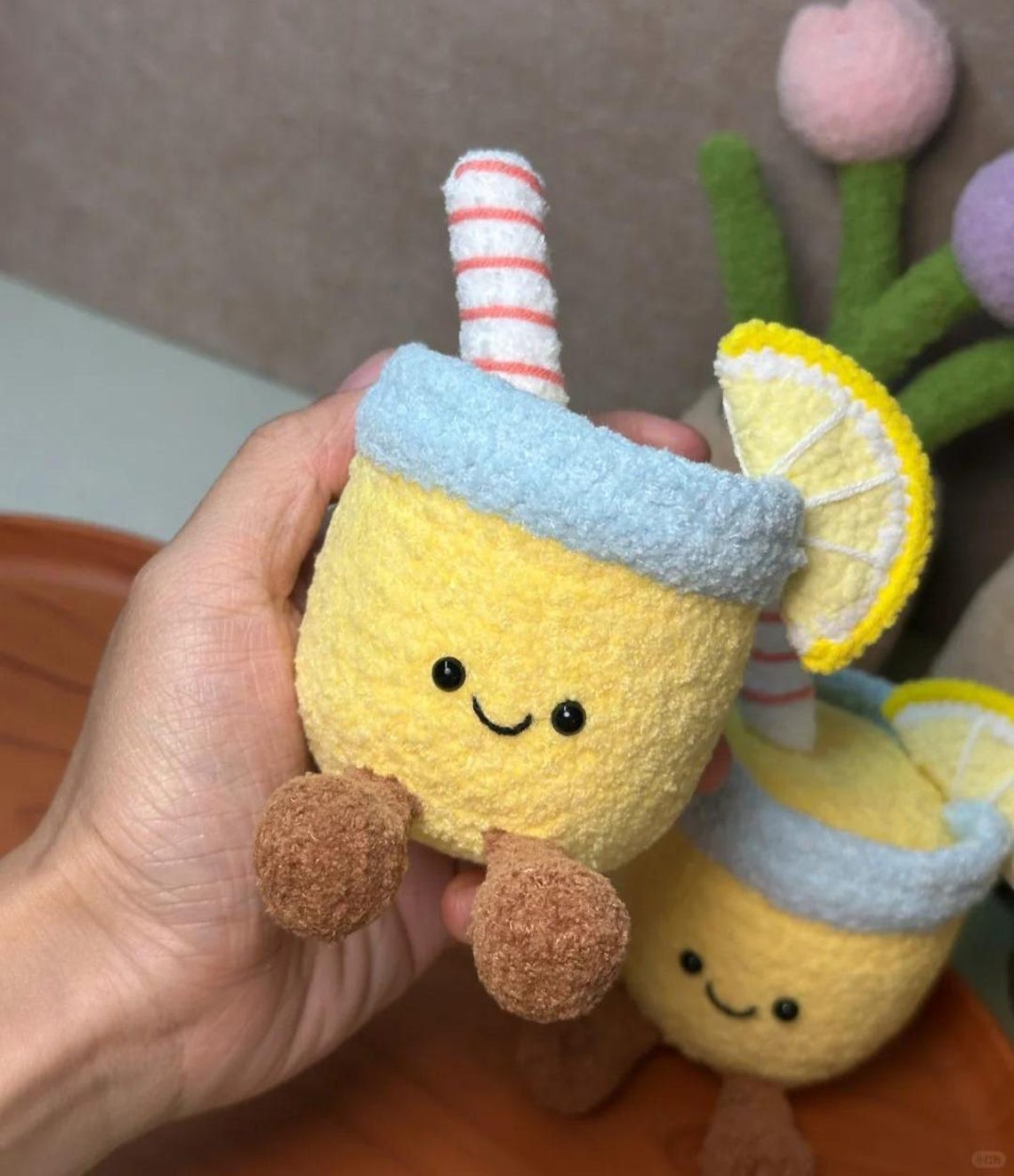 Jellycat Lemonade Crochet Pattern, Cute Jellycat Play Food Amigurumi ...