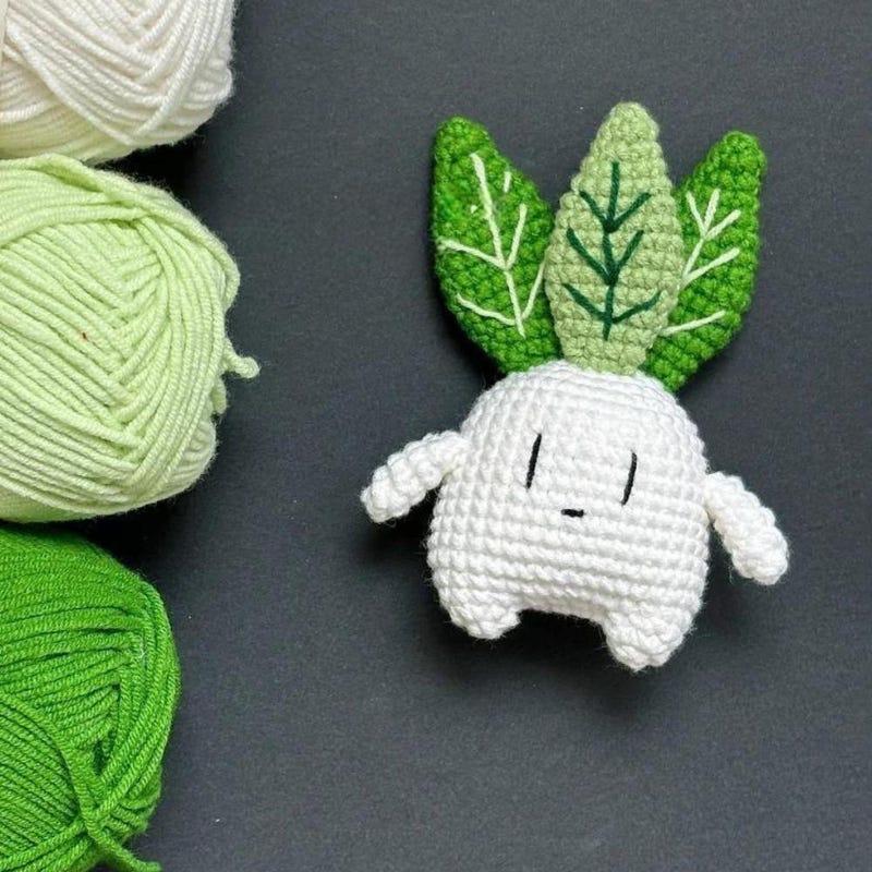 Crochet Radish - Etsy