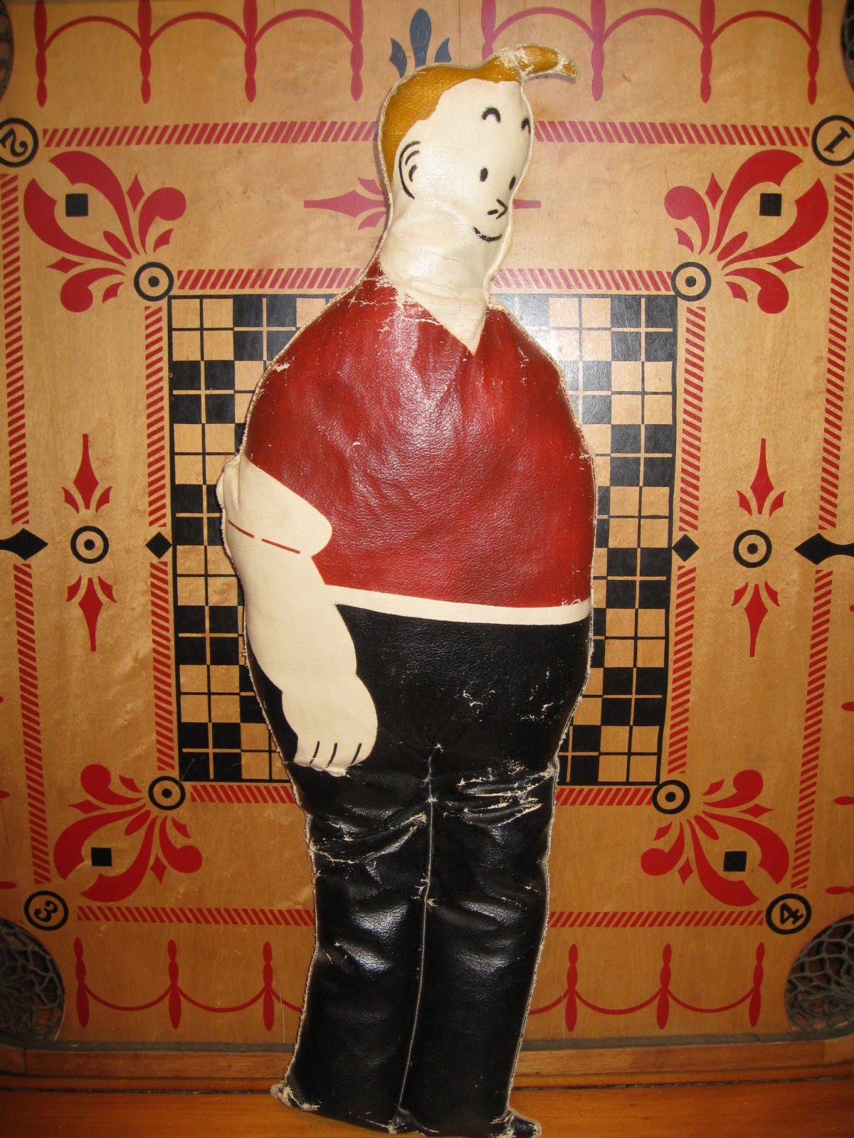 Antique Doll 1920s Skeezix Uncle Walt Doll Gasoline Alley Comic Strip Frank King Stamped Vintage ...