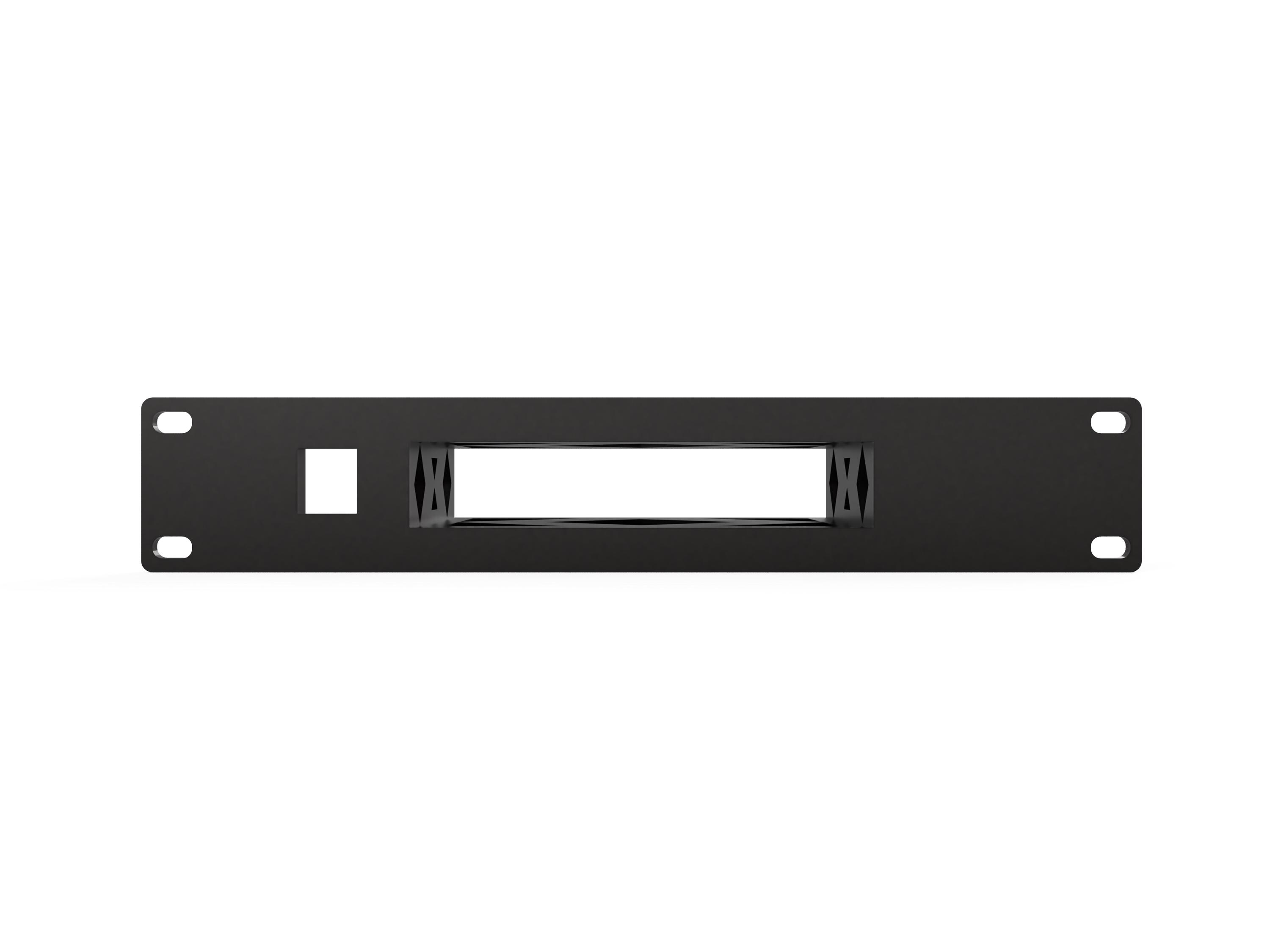 10" Unifi Switch Flex Mini 2.5G Rack Mount - W/1 Keystone Jack 1U - Etsy
