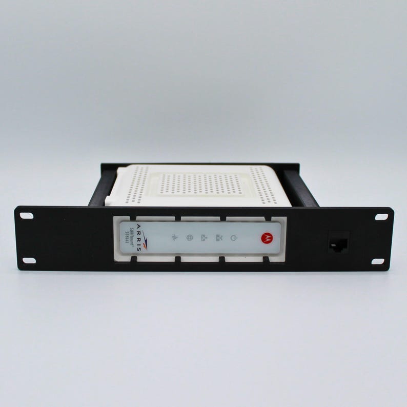 10" Arris Surfboard Modem Mini Rack Mount - SB8200 / SB6141 /SB6190 ...