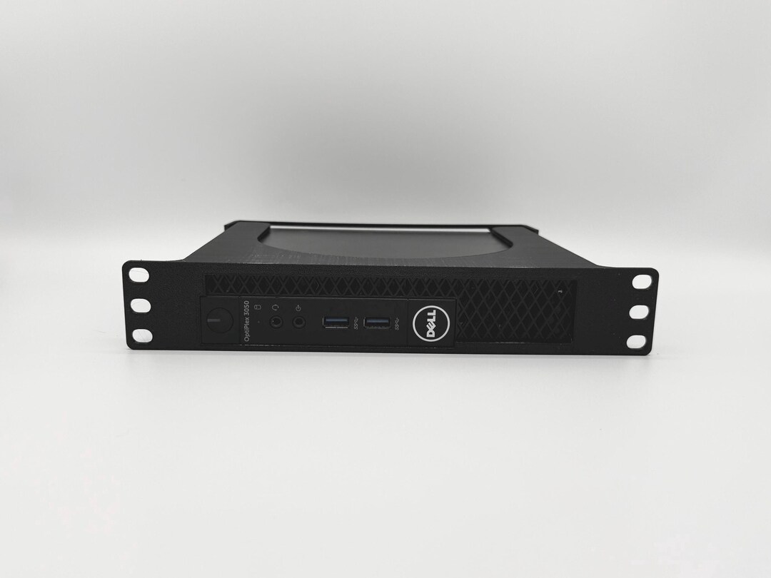 10" Dell Optiplex Mini Rack Mount Fits 3000/5000/7000 Micro Series - 1U ...
