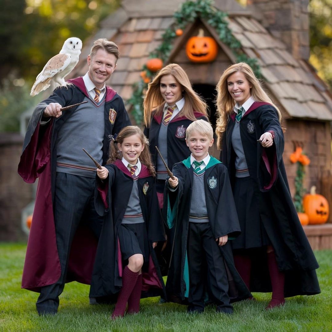 Hogwarts-inspired Wizard Robe School Uniform - Etsy