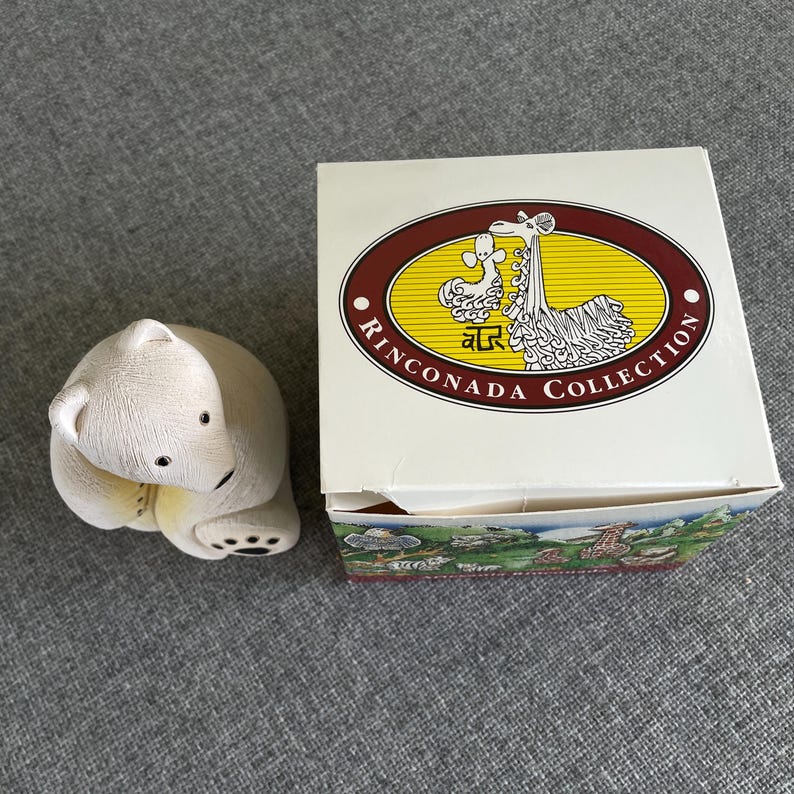 Artesania Rinconada Polar Bear Figurine - Etsy