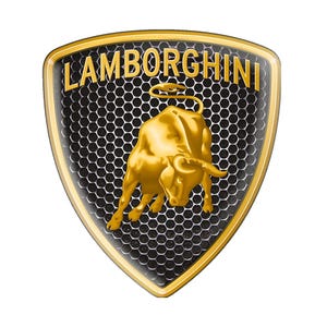 Lamborghini Domed Emblem Shield Car Tuning Emblem Sticker Lambo Fender ...