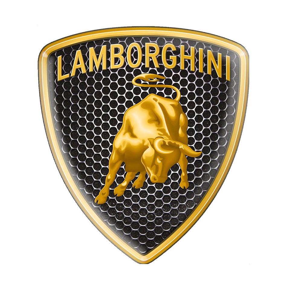 Lamborghini Domed Emblem Shield Car Tuning Emblem Sticker Lambo Fender ...